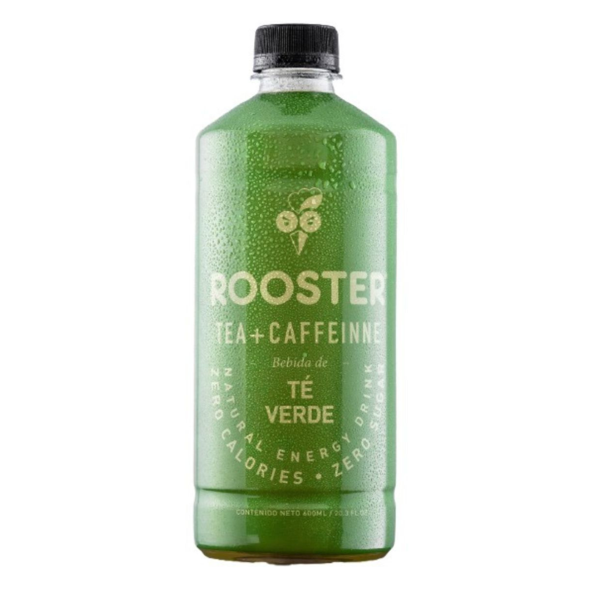 Rooster Té Verde + Cafeína Zero | 600 ml – kudooslife